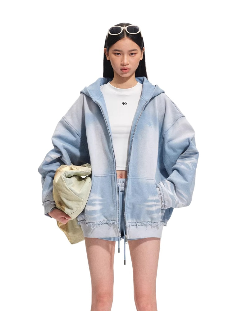 NAWS Equestrian Blue Oversized Hoodie – CHINANIO